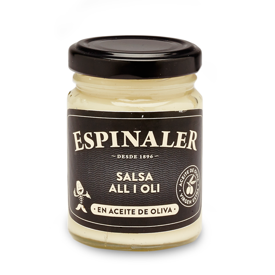 Salsa All i Oli En Aceite De Oliva ESPINALER 140g - Ultramarinos Zappa ...